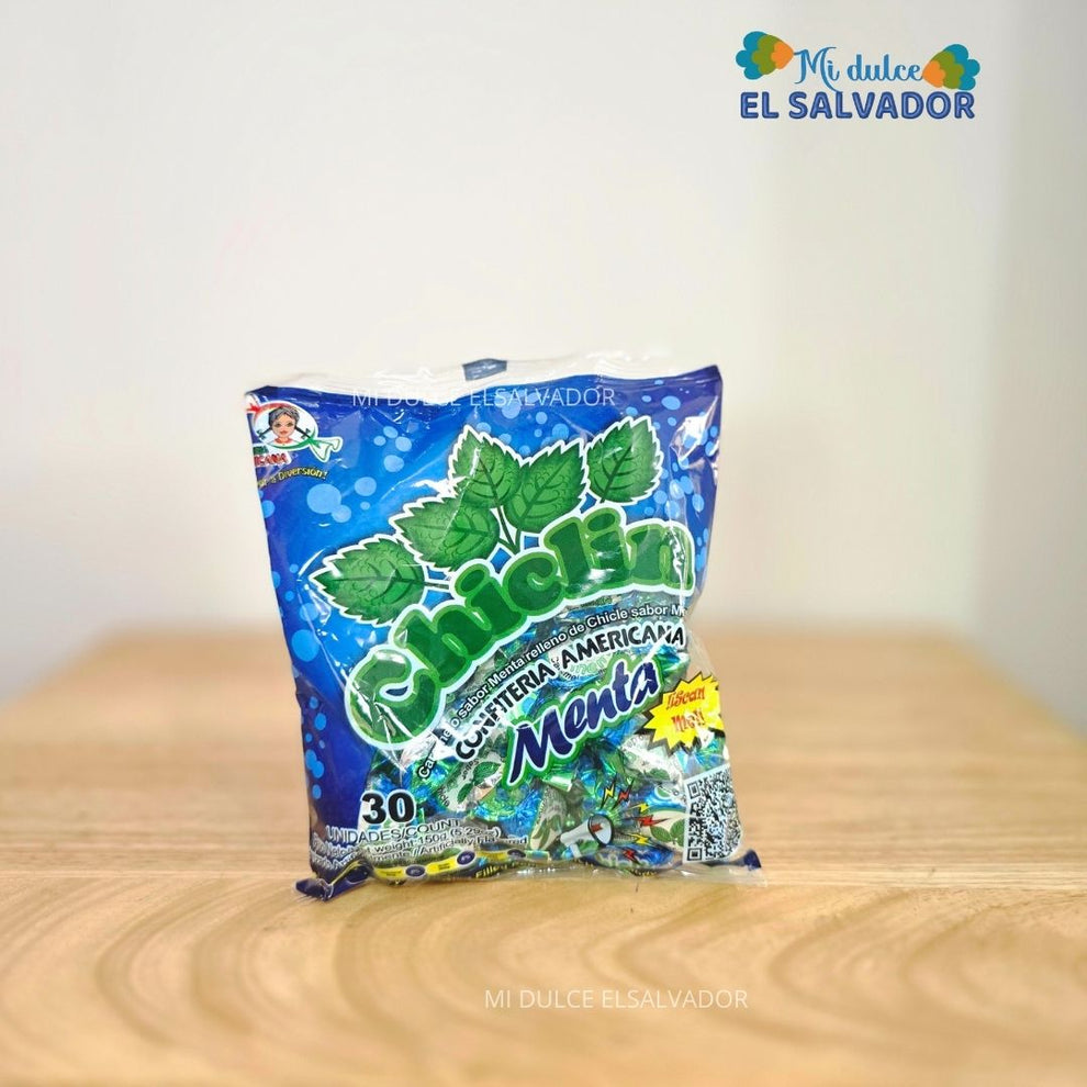 Dulces chiclin menta – Mi dulce El Salvador